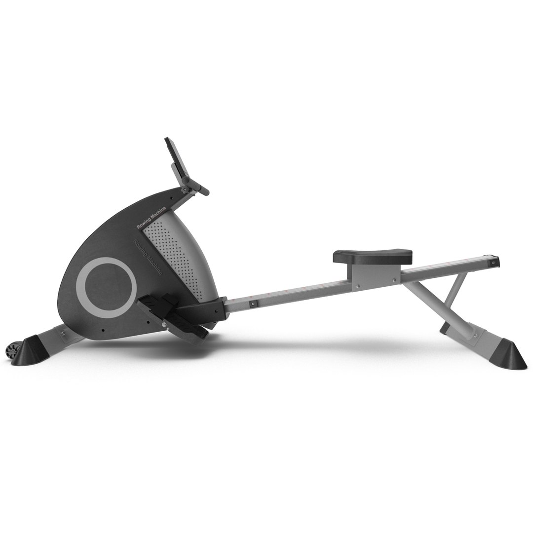 3d rowing machine generic model