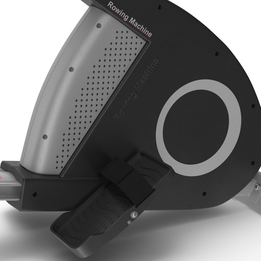 3d rowing machine generic model