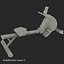 3d rowing machine generic model