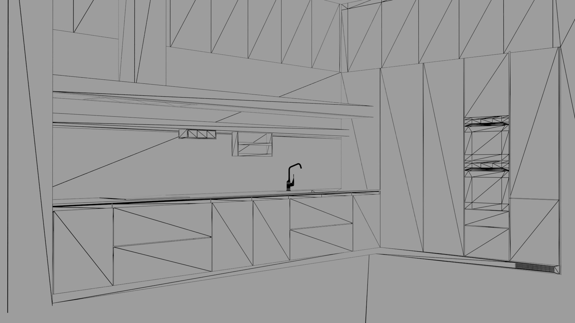 Free Kitchen Free Set 3D Model - TurboSquid 2421844