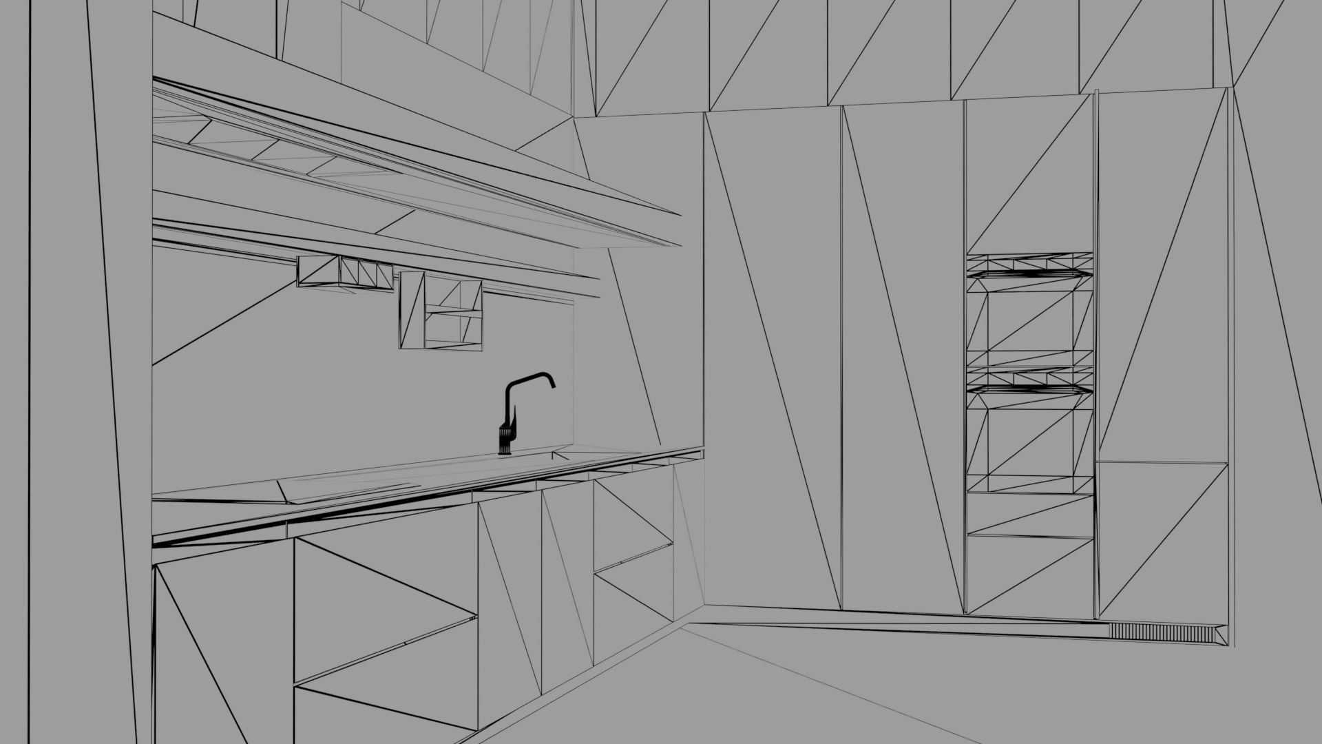 Free Kitchen Free Set 3D Model - TurboSquid 2421844