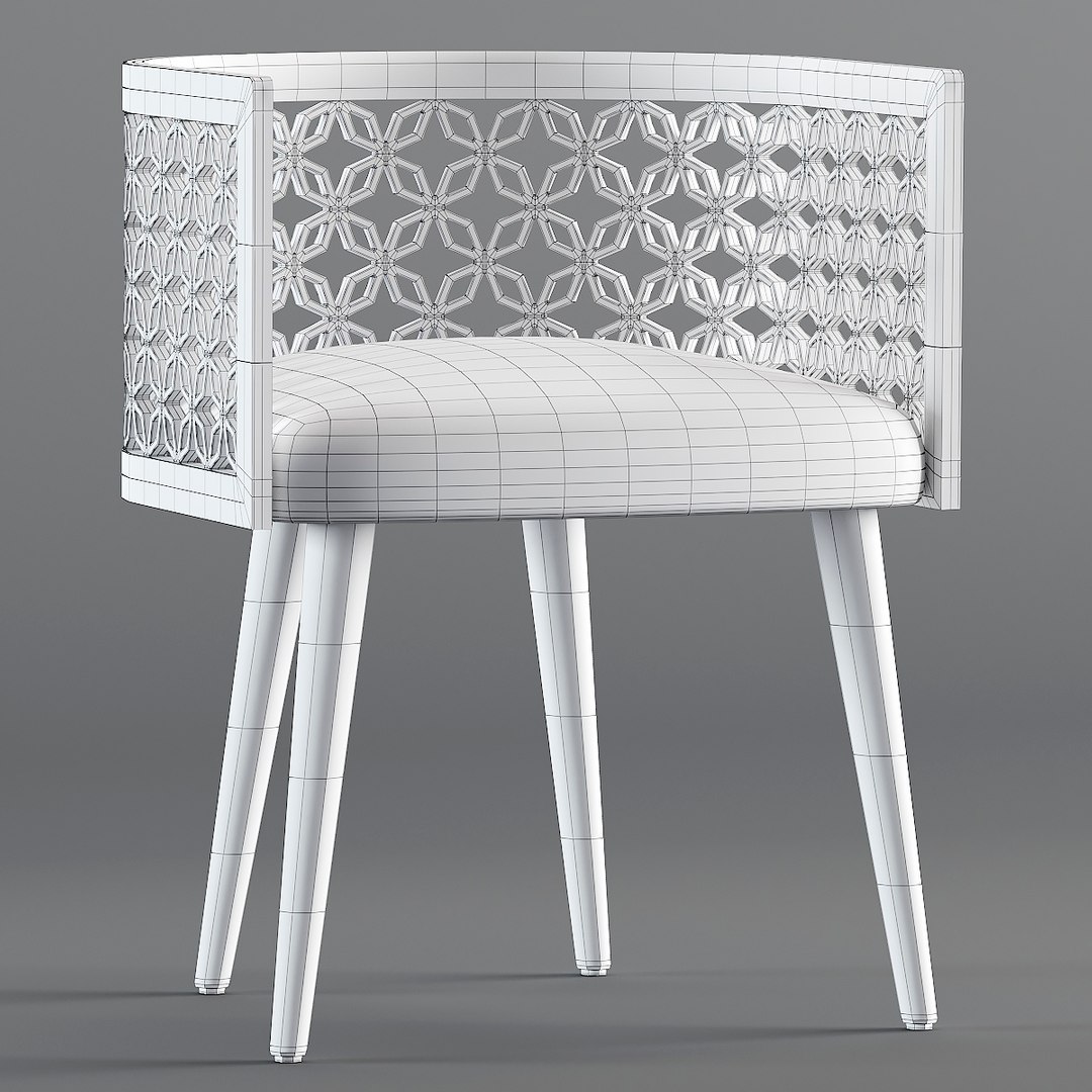 Dining Chair Model - TurboSquid 1563288