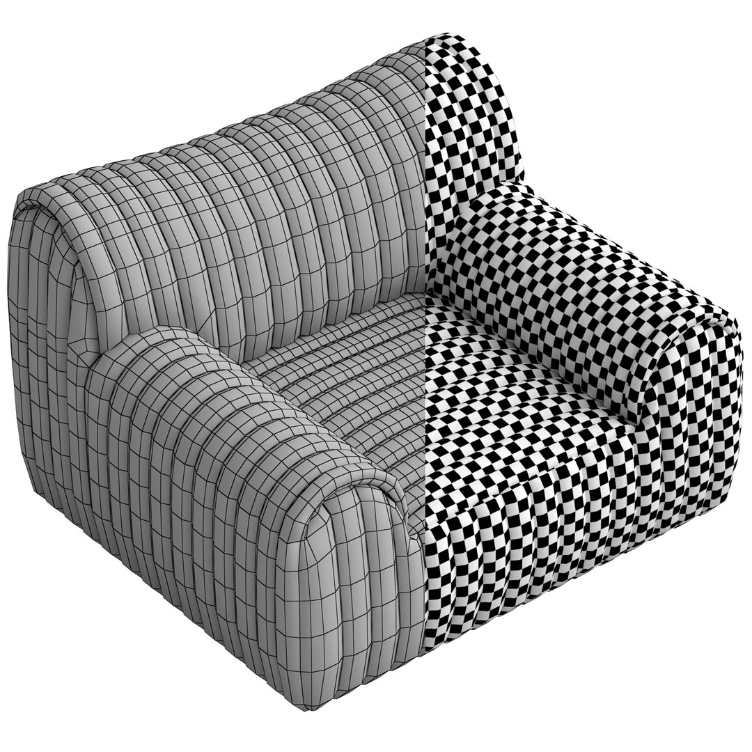 Coco Republic Aspen Armchair 3D model - TurboSquid 2165946