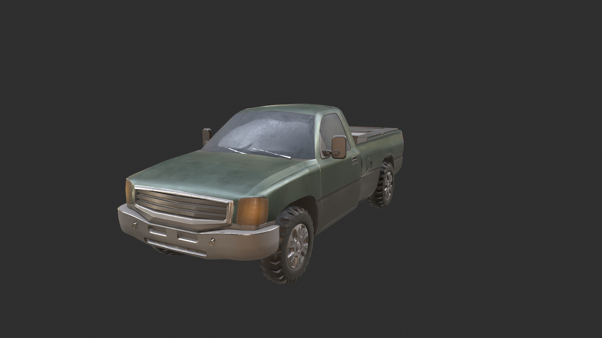 3D Pickup Model - TurboSquid 2369722