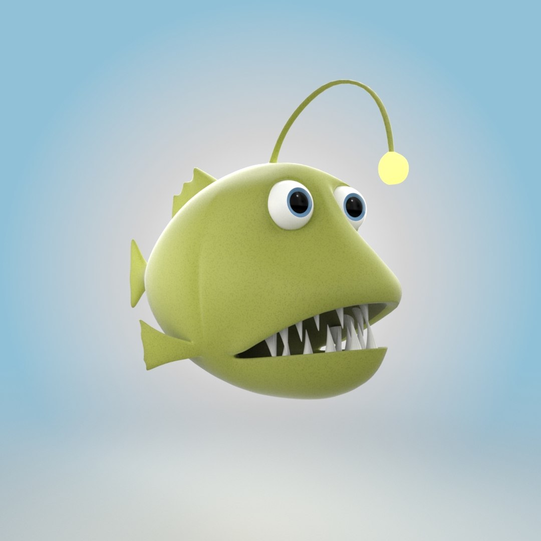 Anglerfish 3D Model - TurboSquid 1834498