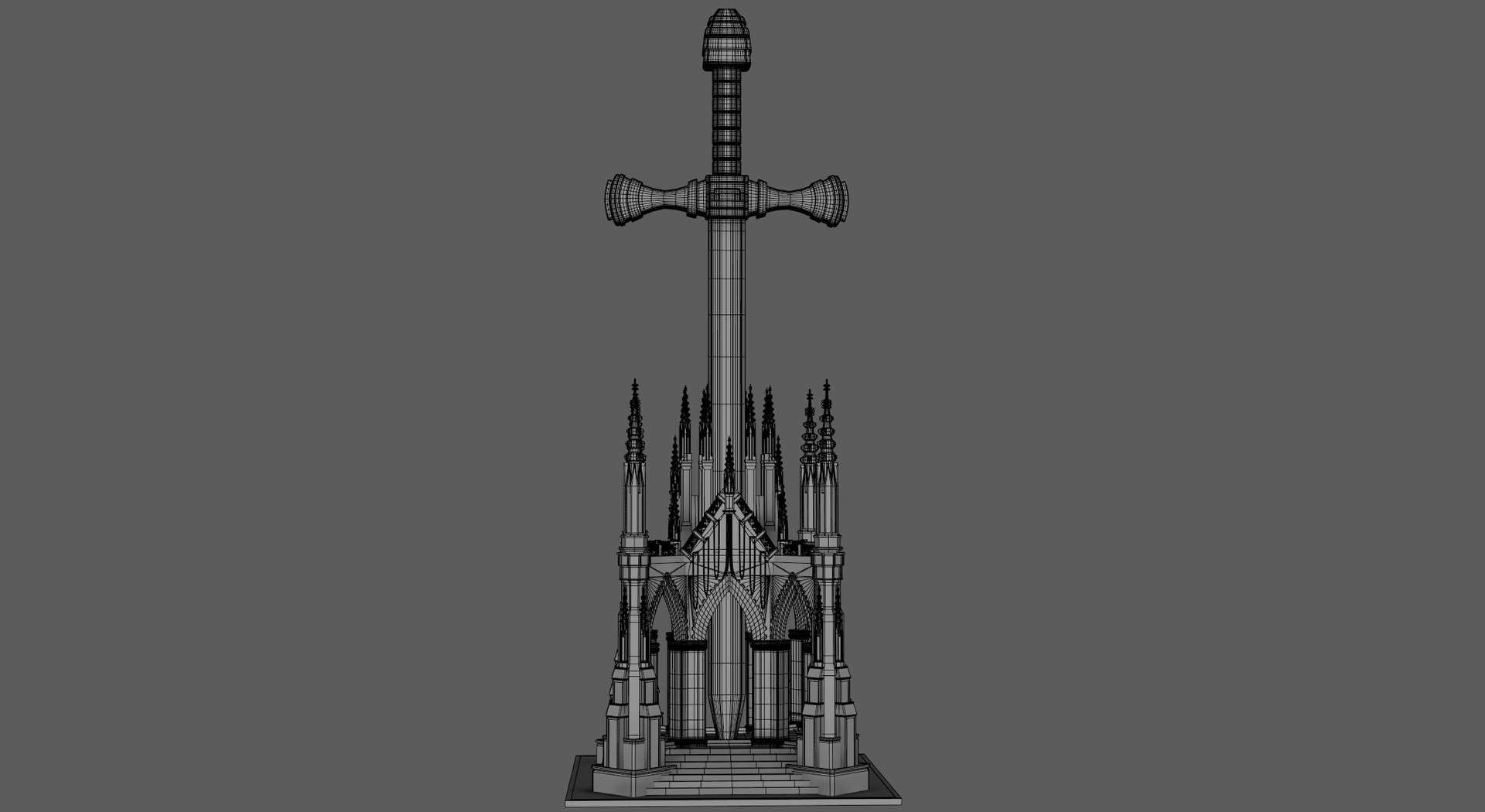 3D Sword Ancient Temple - TurboSquid 2214864