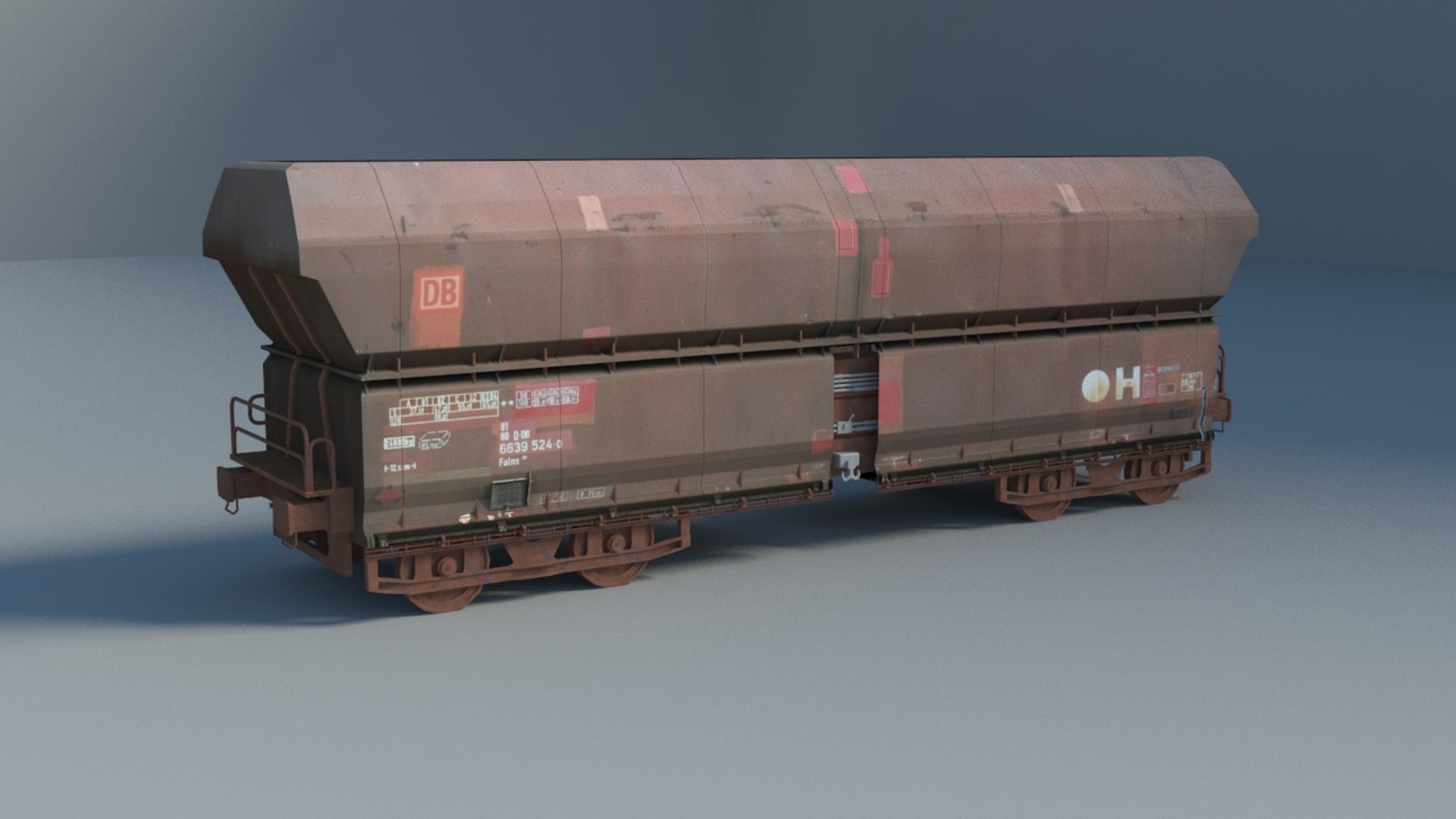 train 3d max