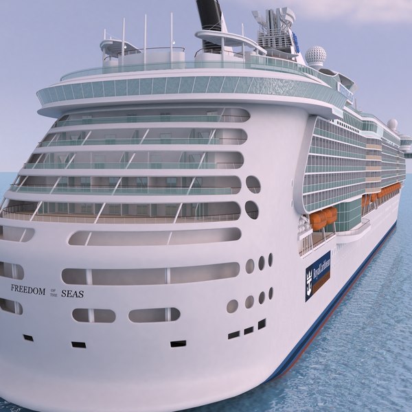 3d ship freedom seas model