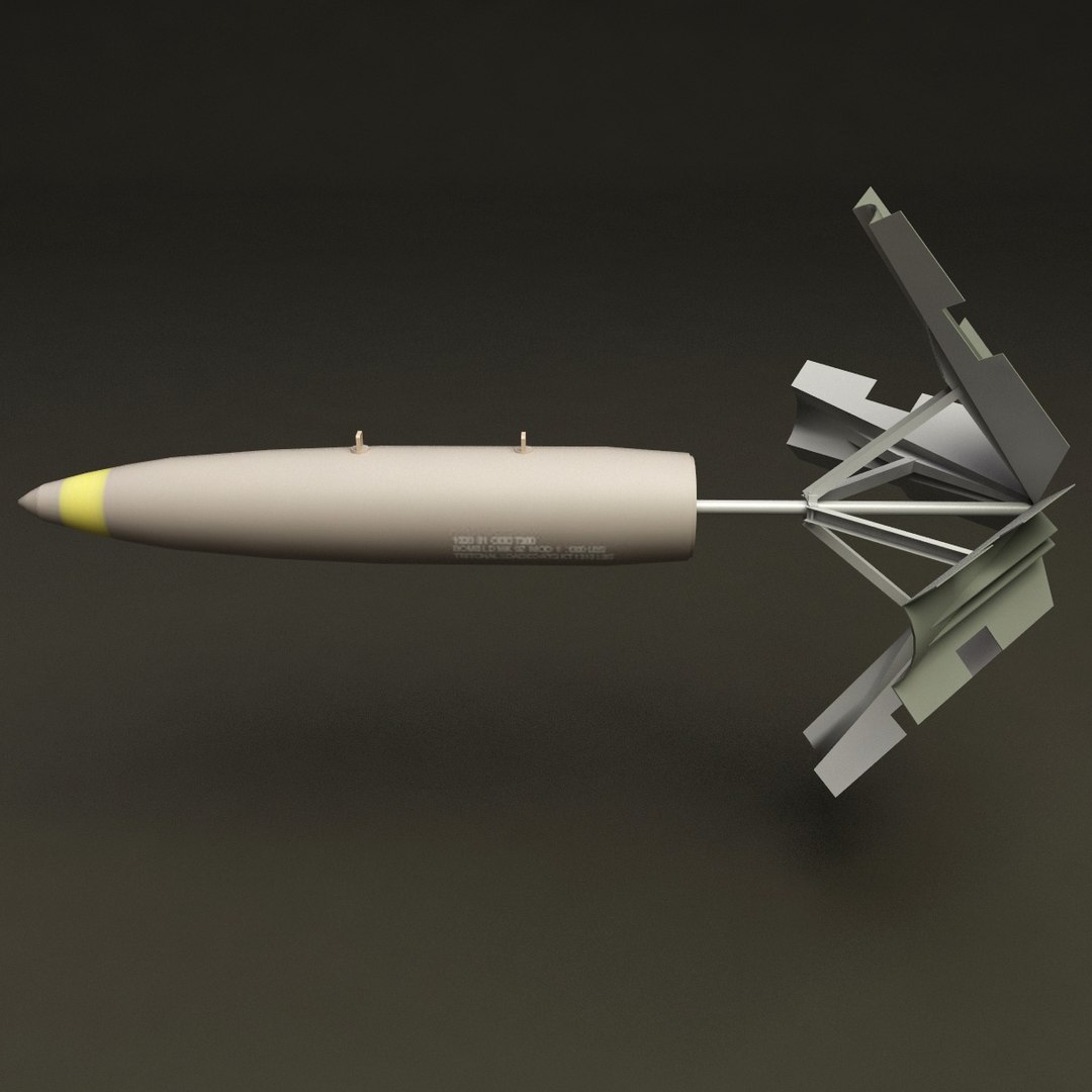 Aircraft Bomb Mk-82 Snakeye 3d C4d