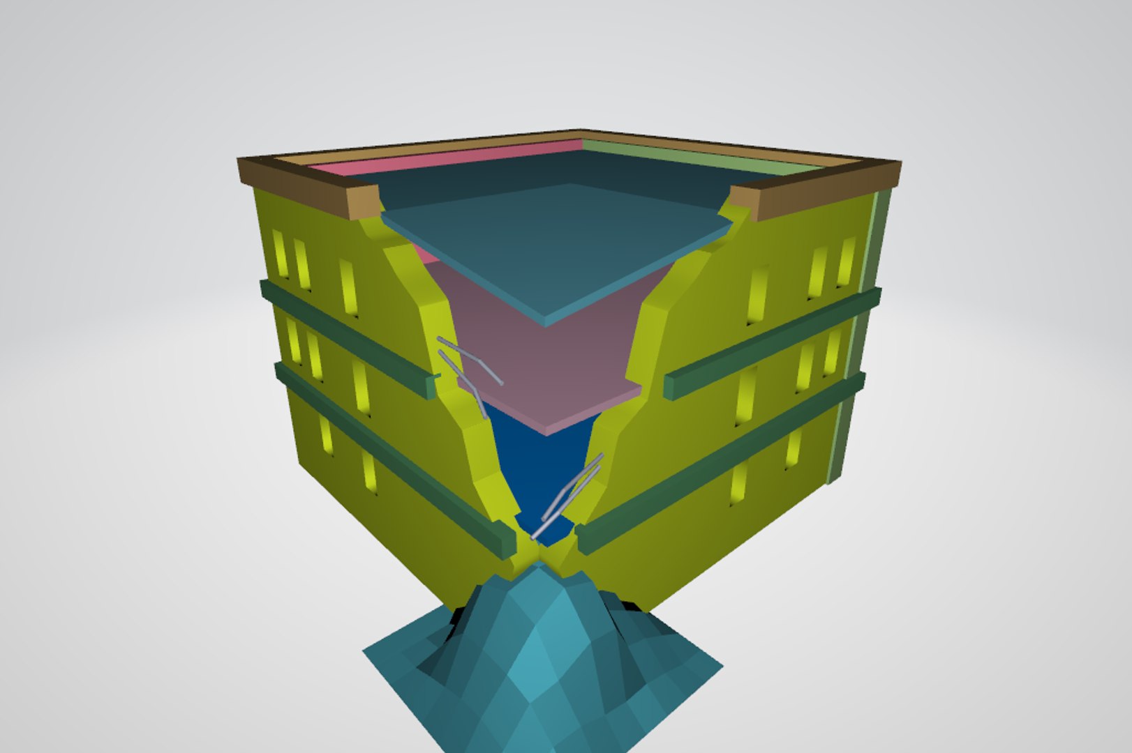 3D Building Minimal Model - TurboSquid 1651889
