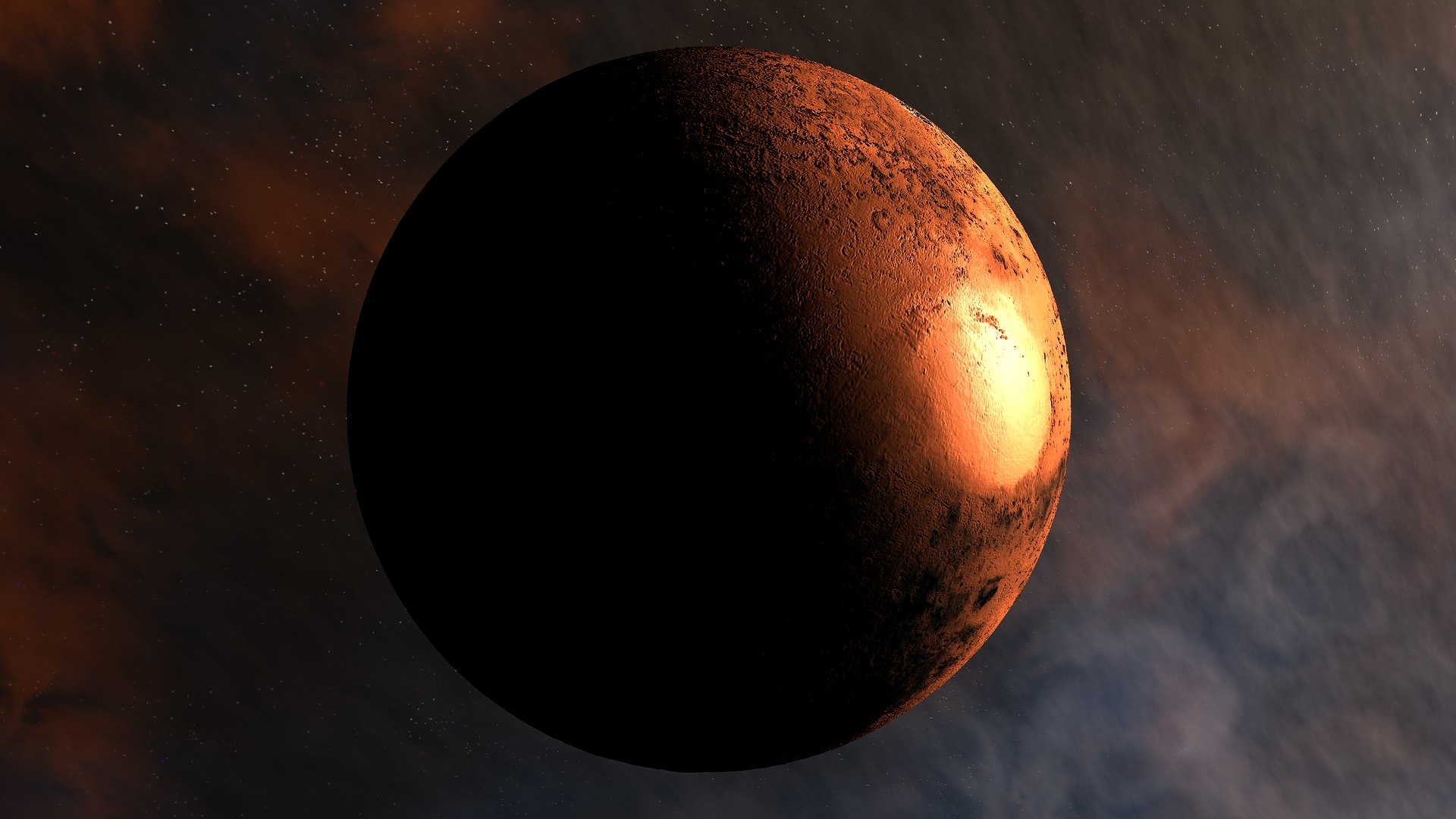 3D Planet Mars Space Environment - TurboSquid 1431206