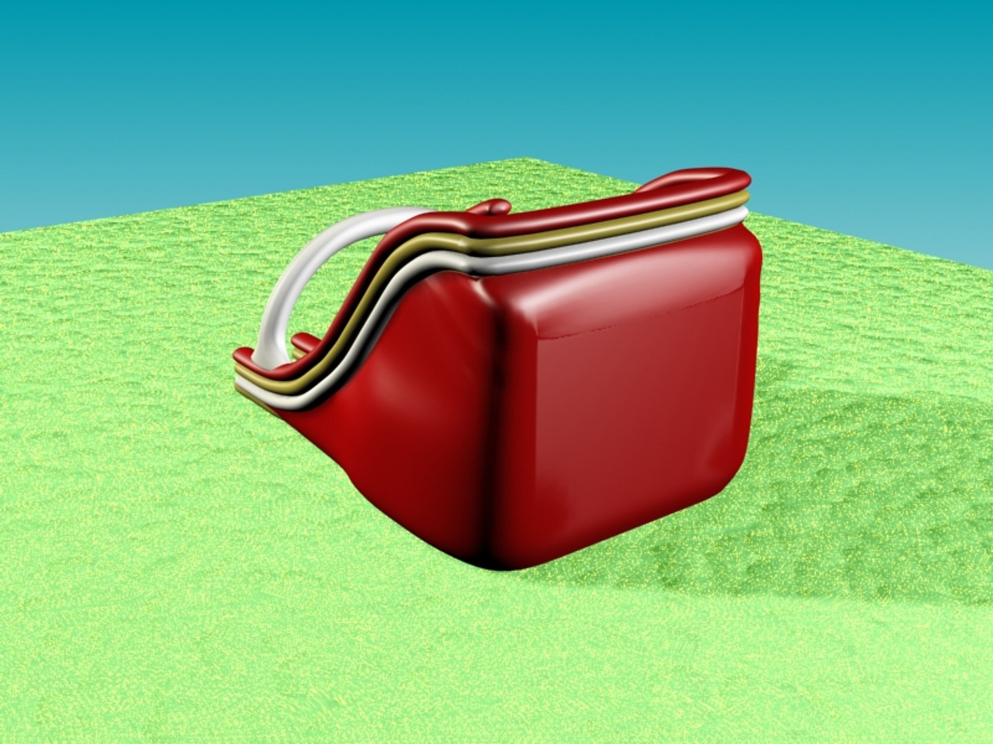 3d Inflatable Slide Model