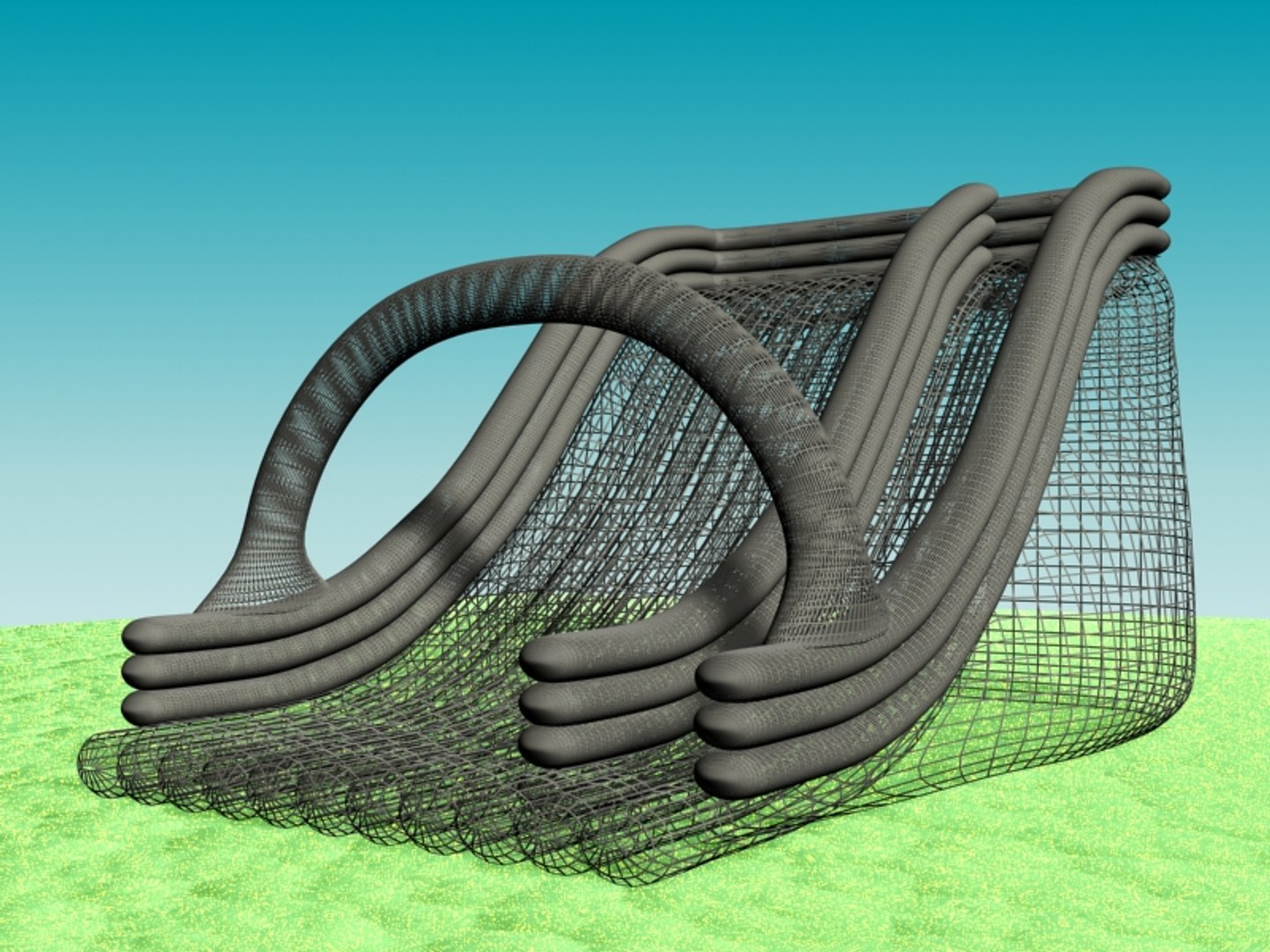 3d Inflatable Slide Model