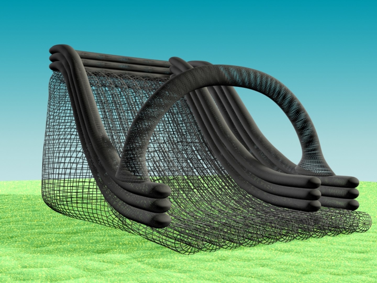 3d Inflatable Slide Model