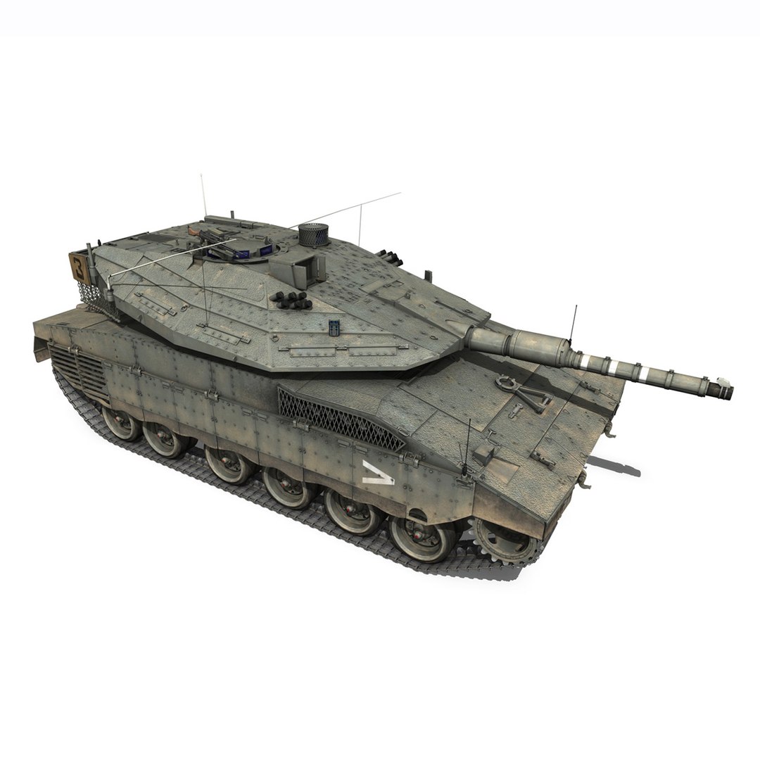 Merkava Iv - Battle Tank 3d C4d