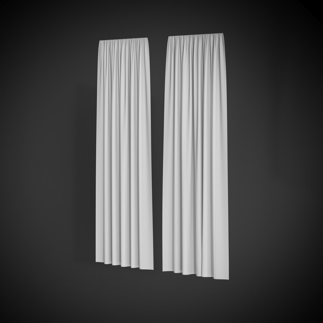 Wind Curtain 3D Model - TurboSquid 1980146