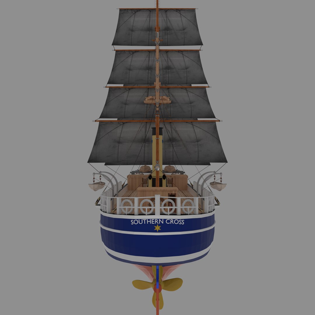 3D SS Southern Cross - TurboSquid 1985145