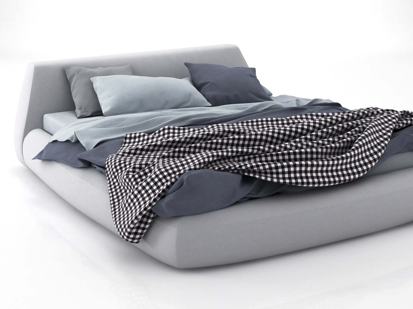 Big Bed 02 3D - TurboSquid 1175647