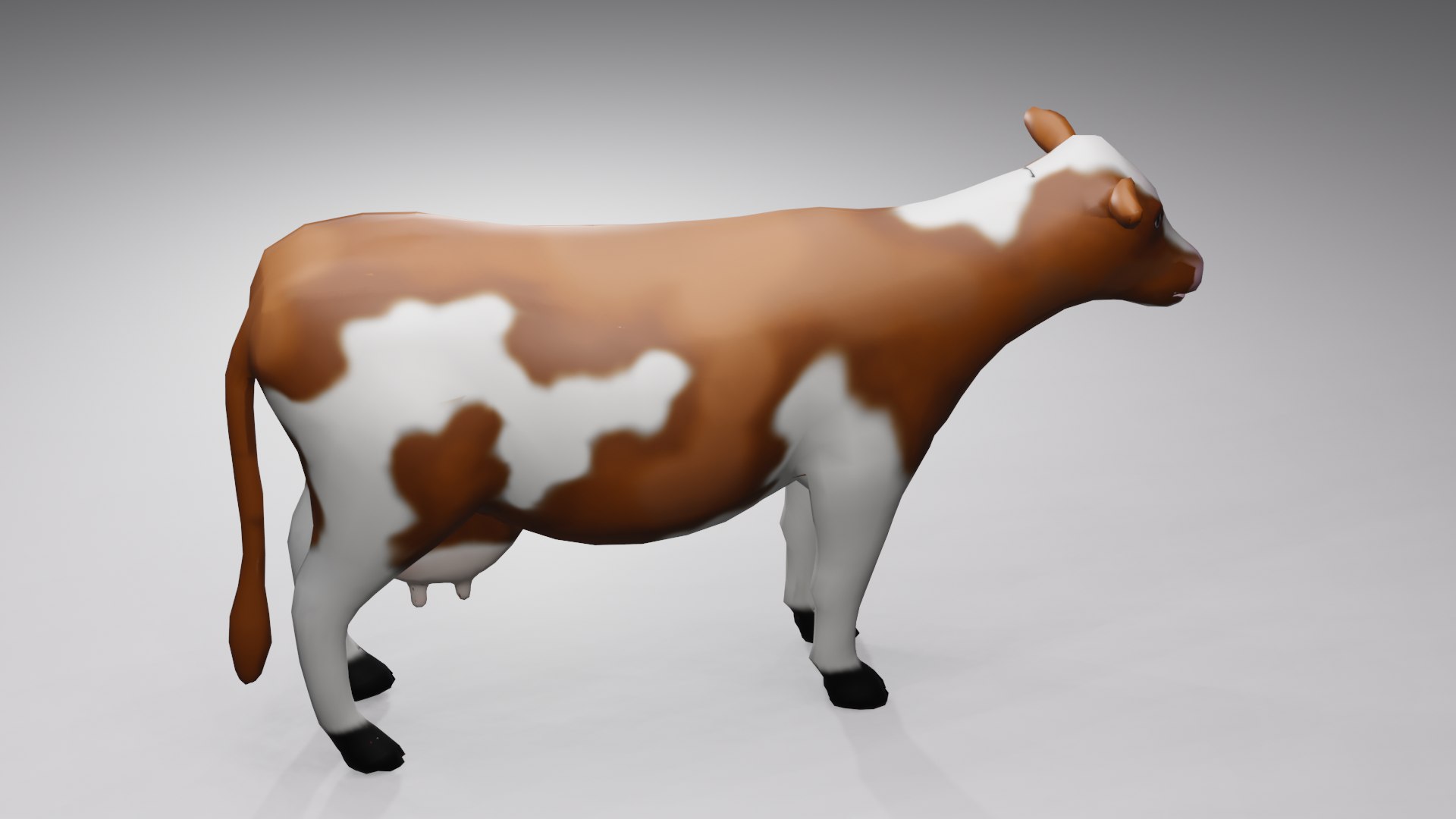 Cow 3D Model - TurboSquid 2227411
