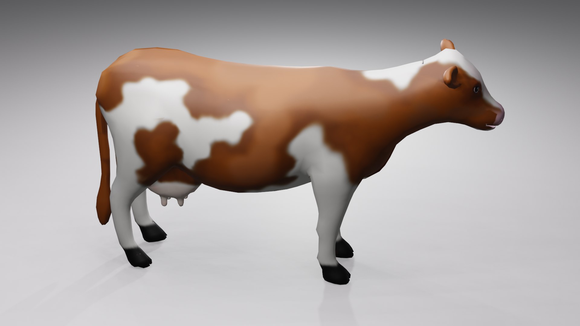 Cow 3D Model - TurboSquid 2227411