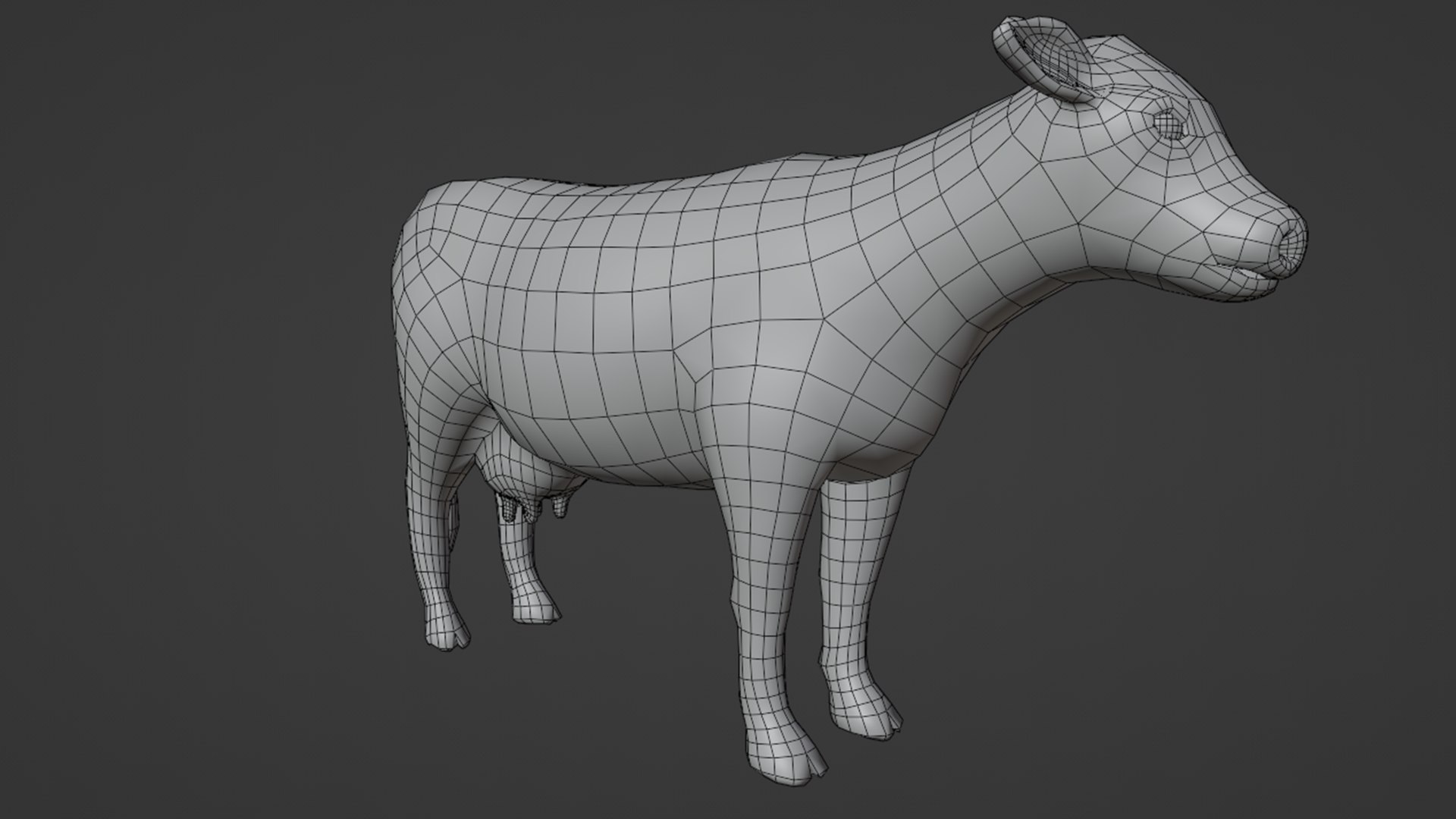 Cow 3D Model - TurboSquid 2227411