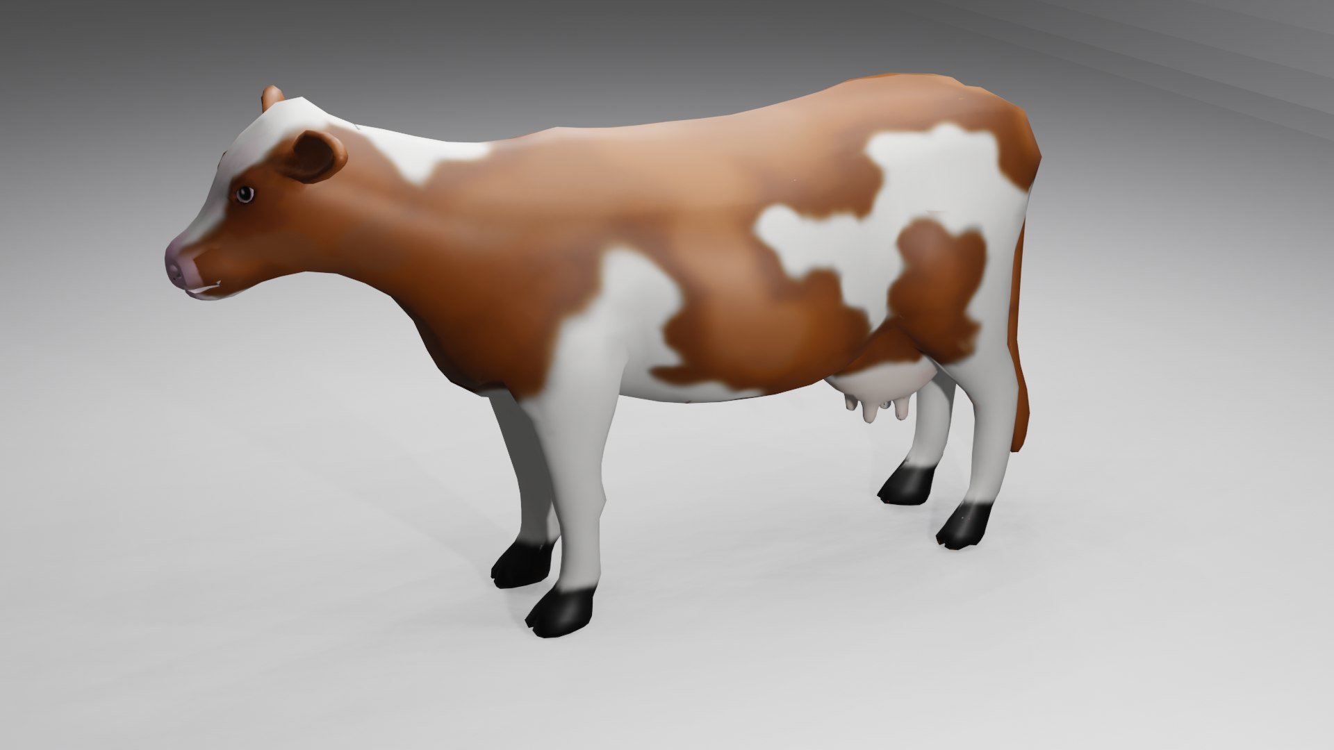Cow 3D Model - TurboSquid 2227411