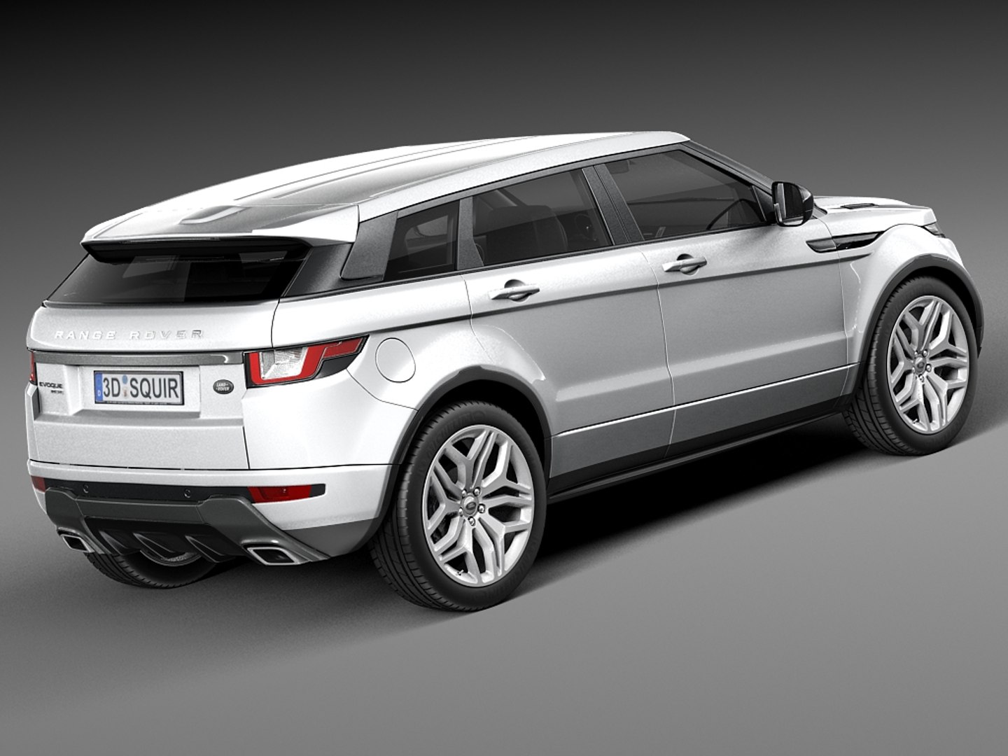 3d Model 2016 5-door Range