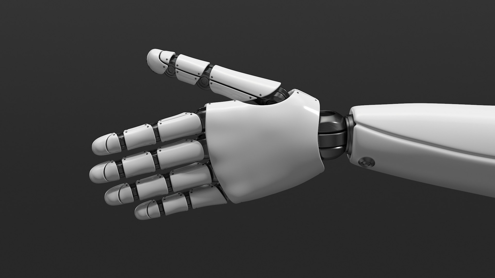 Futuristic Humanoid Robot Arm 3D Model - TurboSquid 2095345