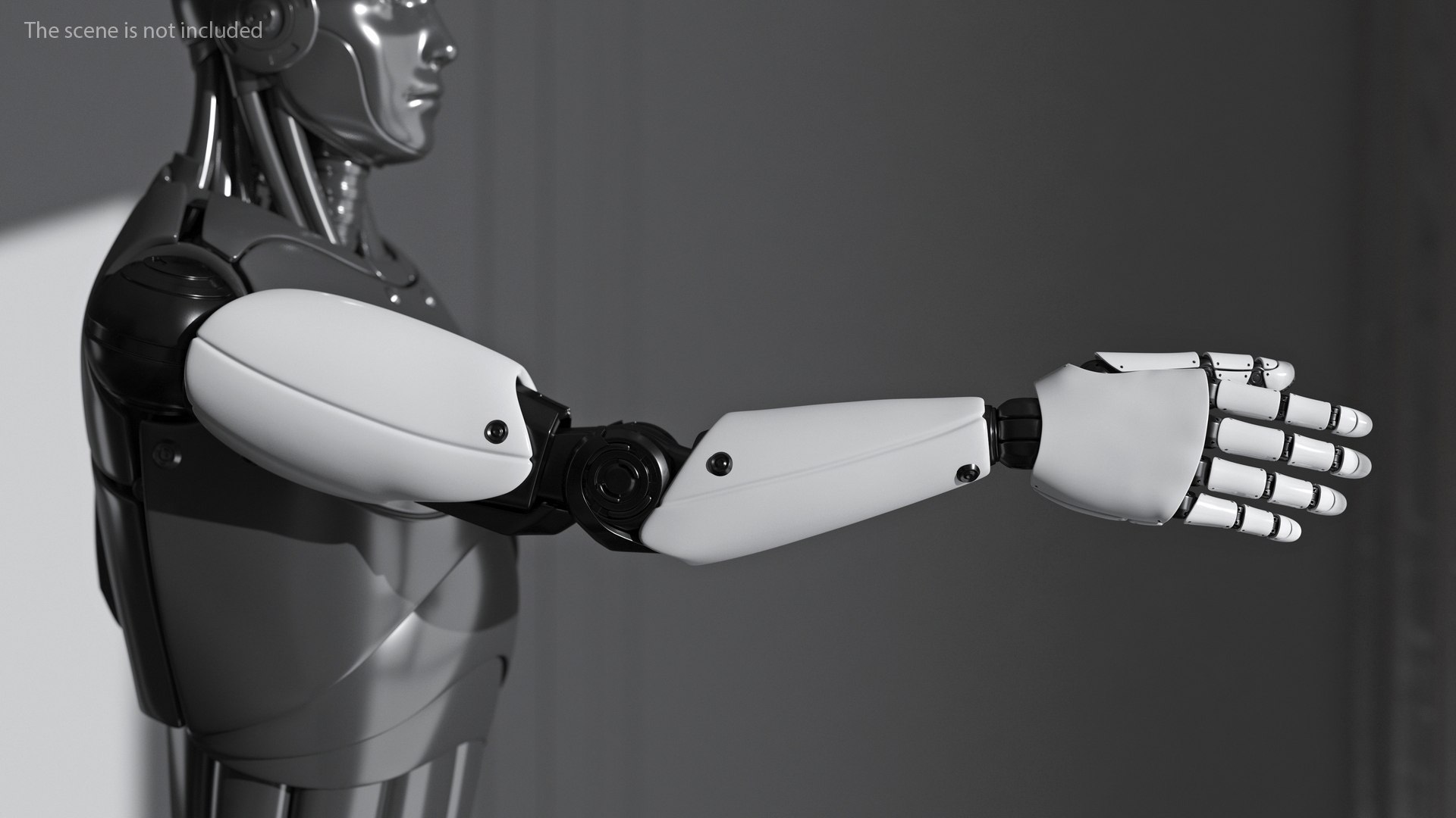Futuristic Humanoid Robot Arm 3D Model - TurboSquid 2095345