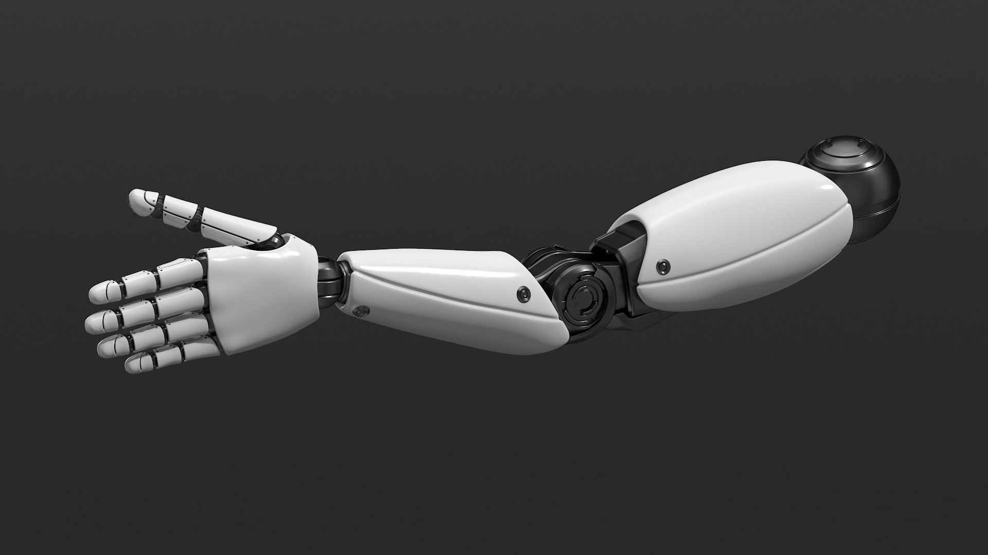 Futuristic Humanoid Robot Arm 3D Model - TurboSquid 2095345