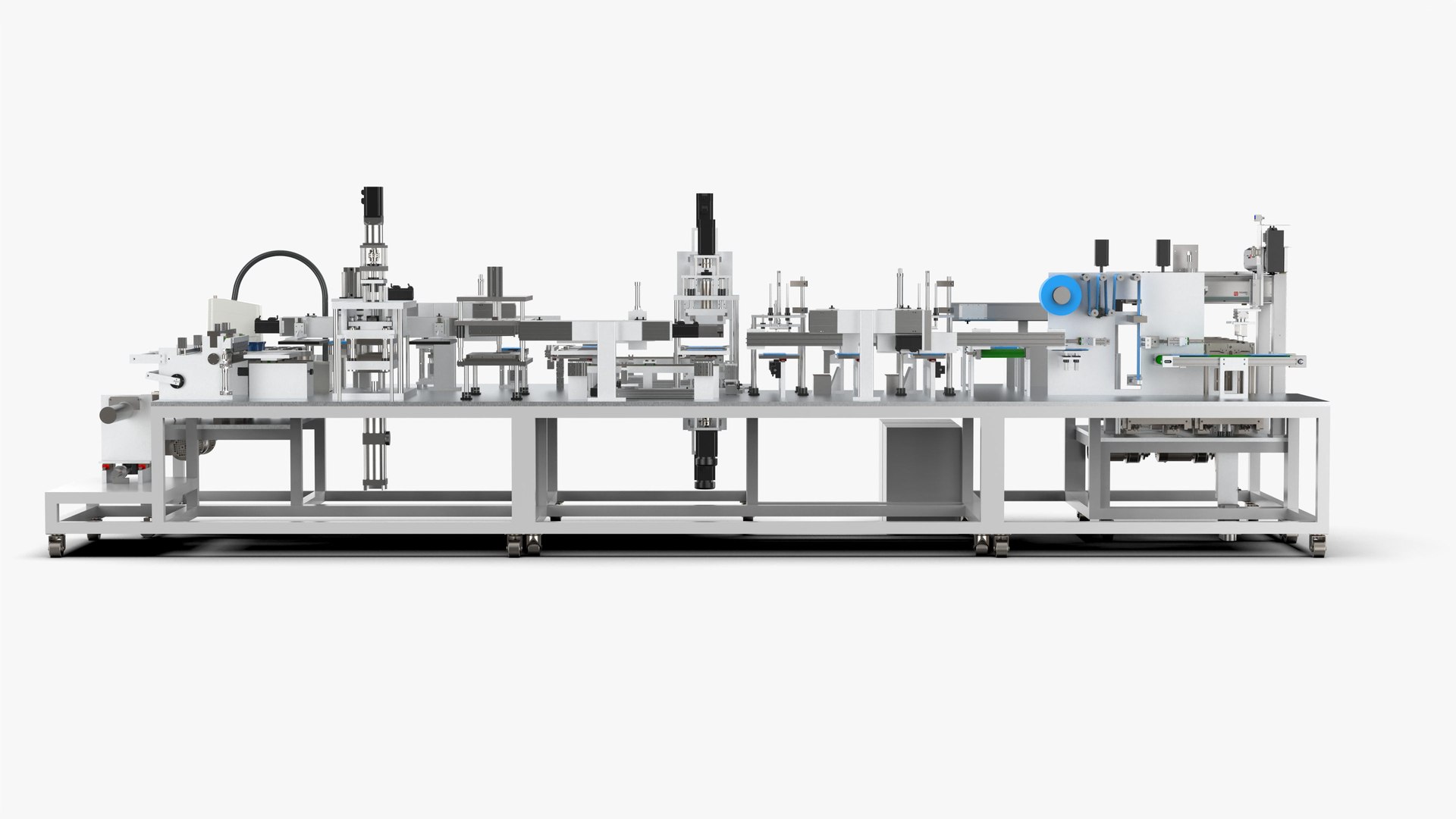 3D Automatic Lithium Battery Corner Sealing Machine - TurboSquid 2207417