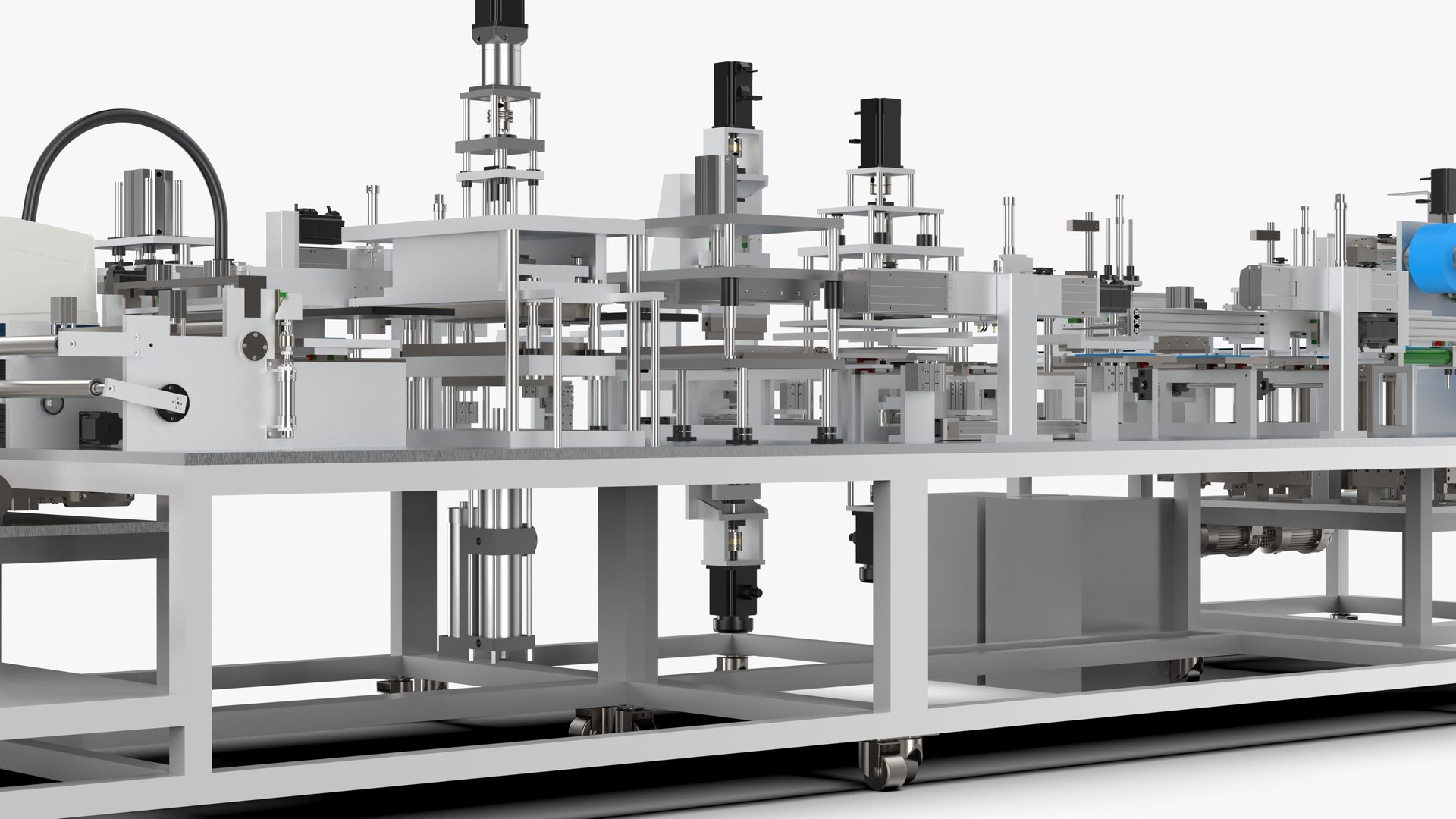 3D Automatic Lithium Battery Corner Sealing Machine - TurboSquid 2207417