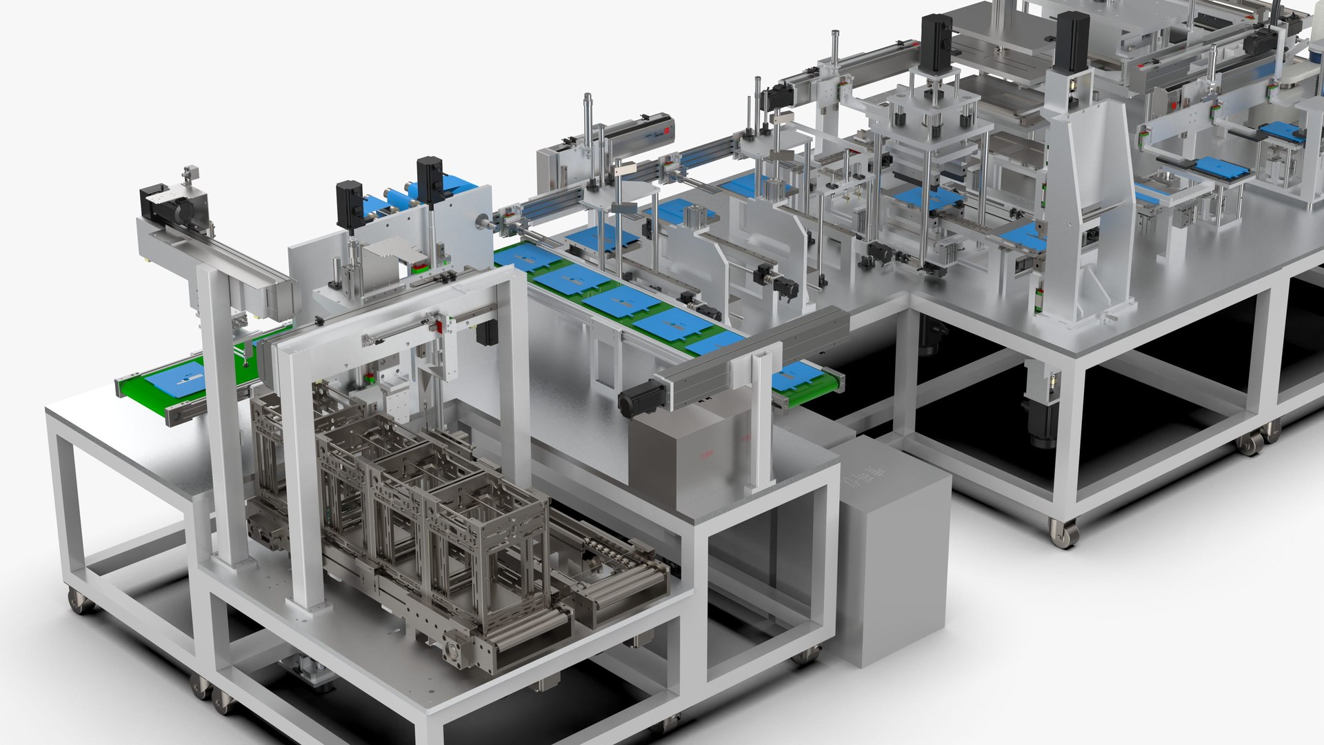 3D Automatic Lithium Battery Corner Sealing Machine - TurboSquid 2207417