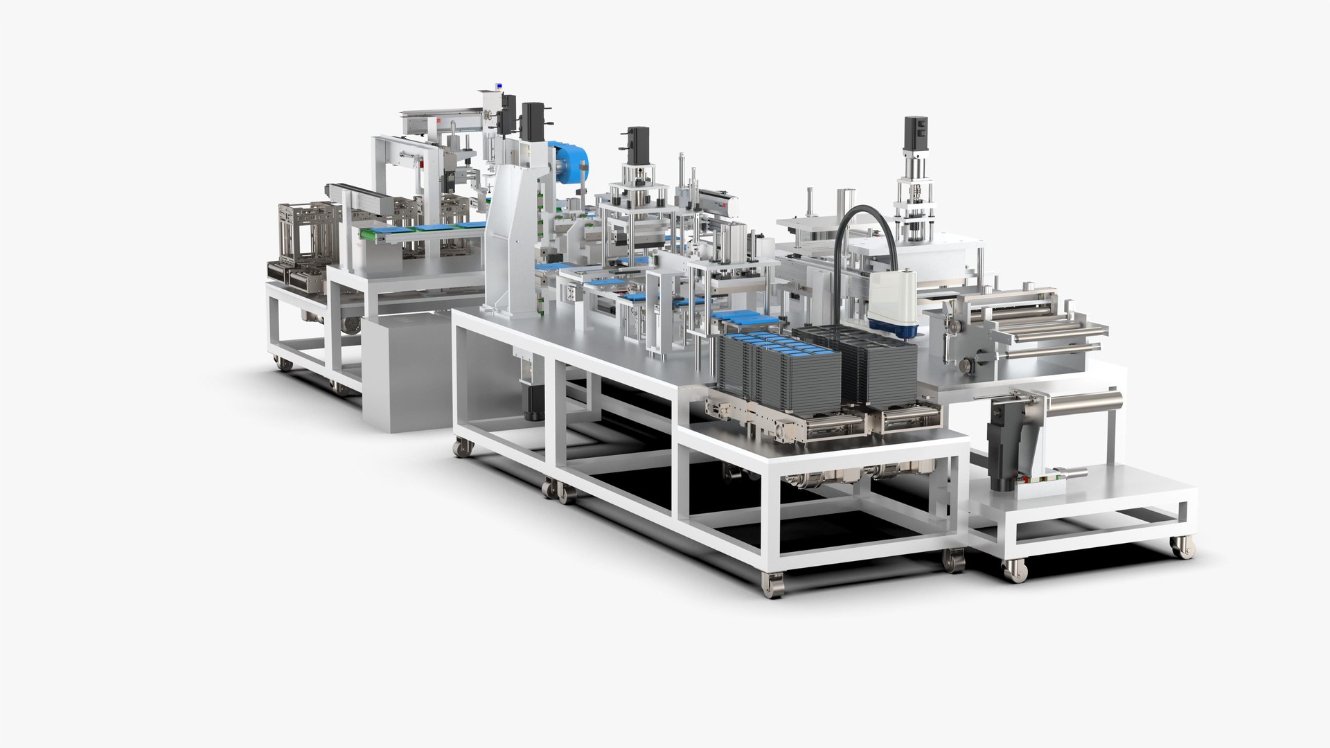 3D Automatic Lithium Battery Corner Sealing Machine - TurboSquid 2207417