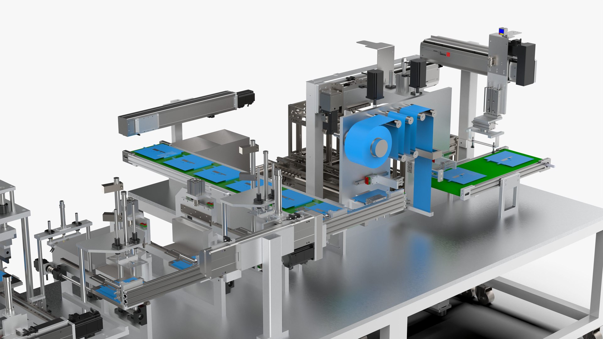 3D Automatic Lithium Battery Corner Sealing Machine - TurboSquid 2207417