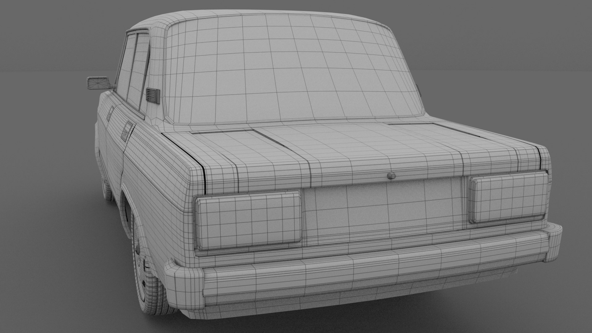 Lada Nova 3d Obj