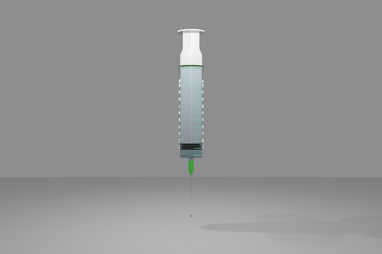 Medical Syringe With Needle 3D Model - TurboSquid 2035636