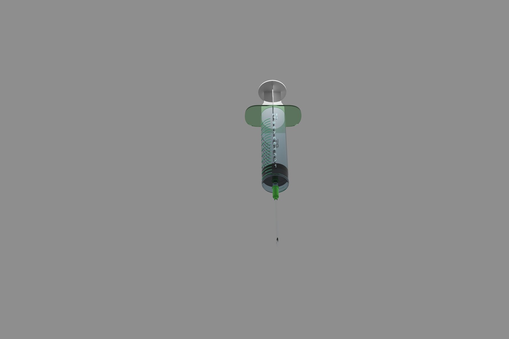 Medical Syringe With Needle 3D Model - TurboSquid 2035636
