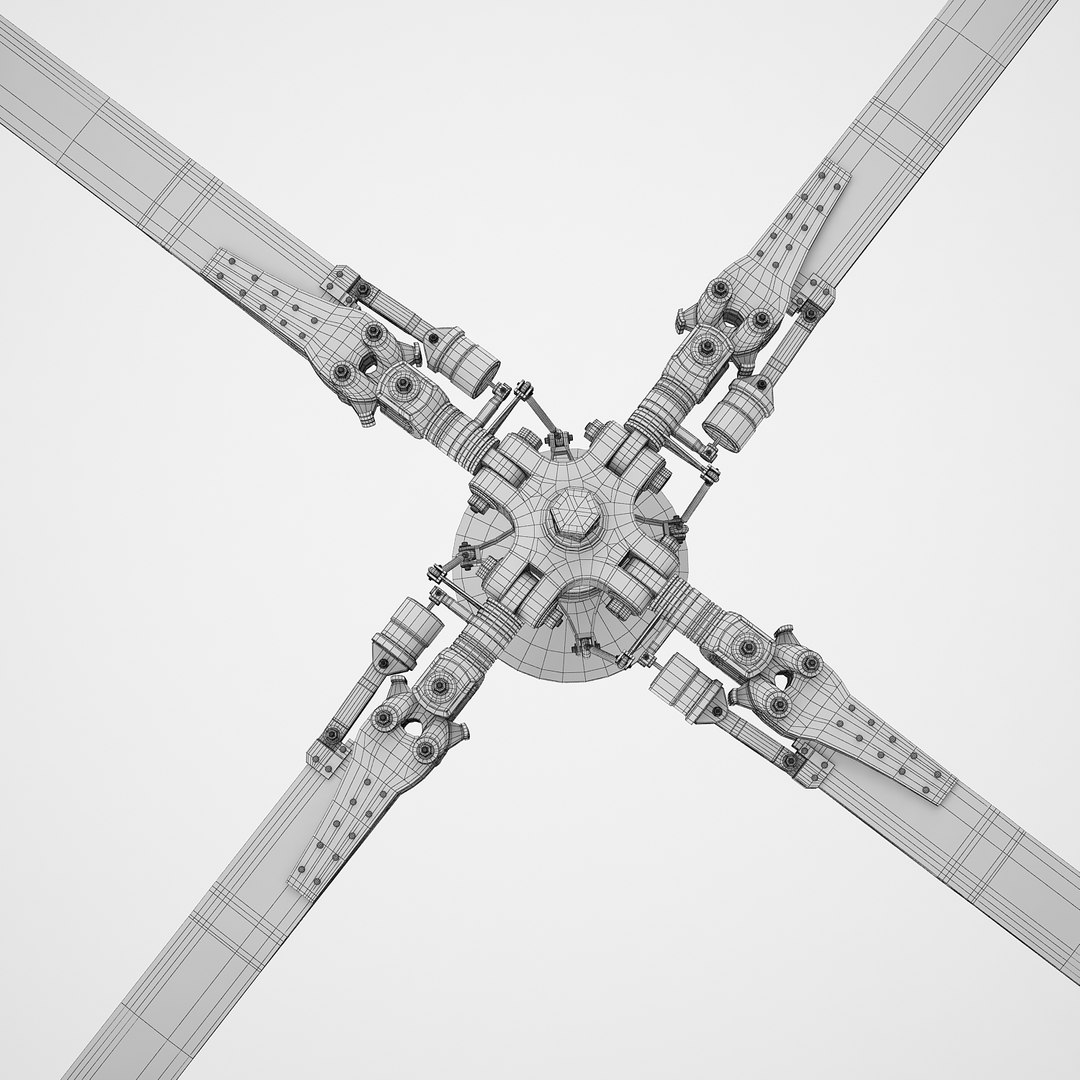 Blade helicopter 3D model - TurboSquid 1315890