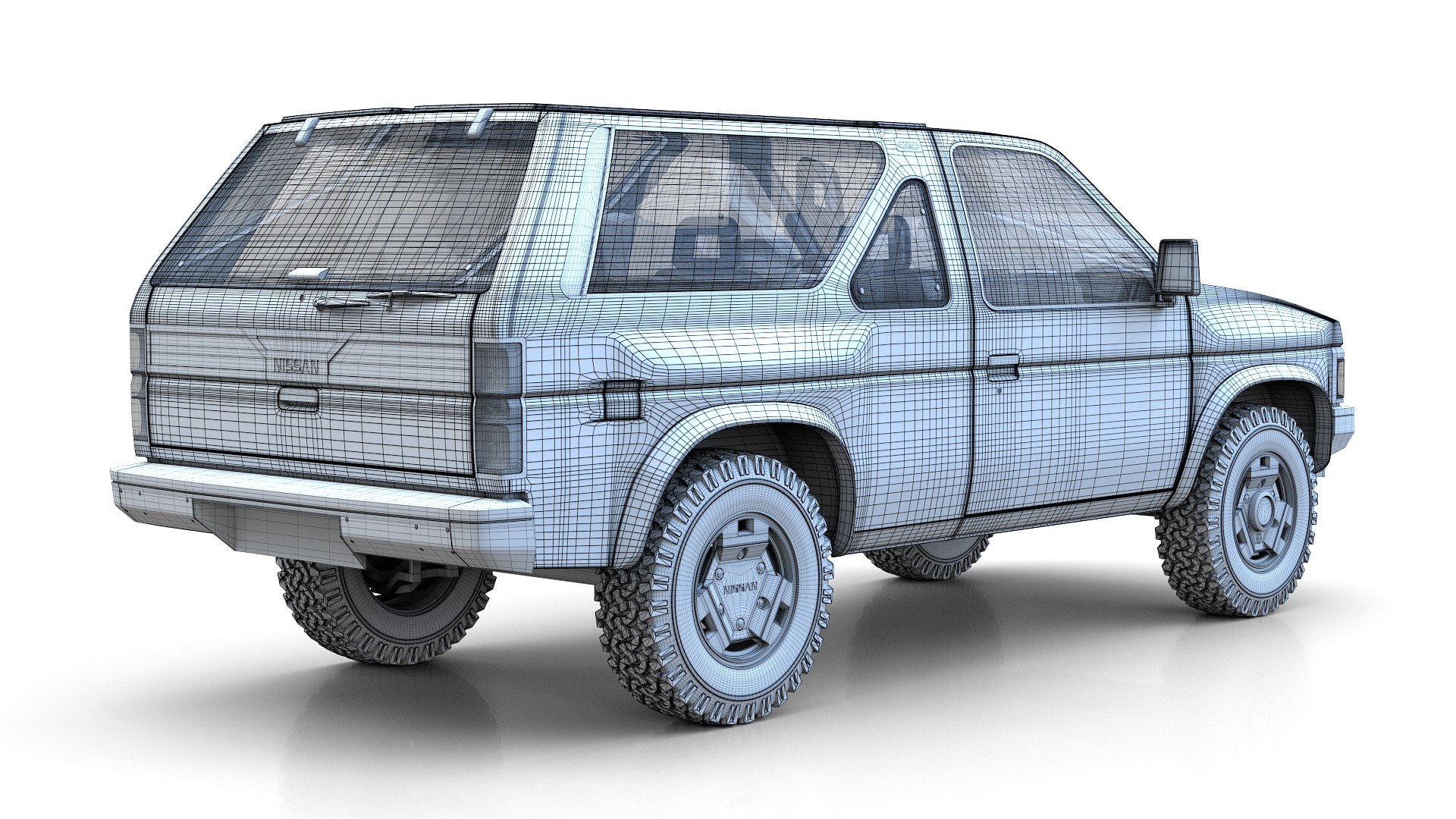 1987 Nissan Pathfinder 2 Door 3D Model - TurboSquid 2173483