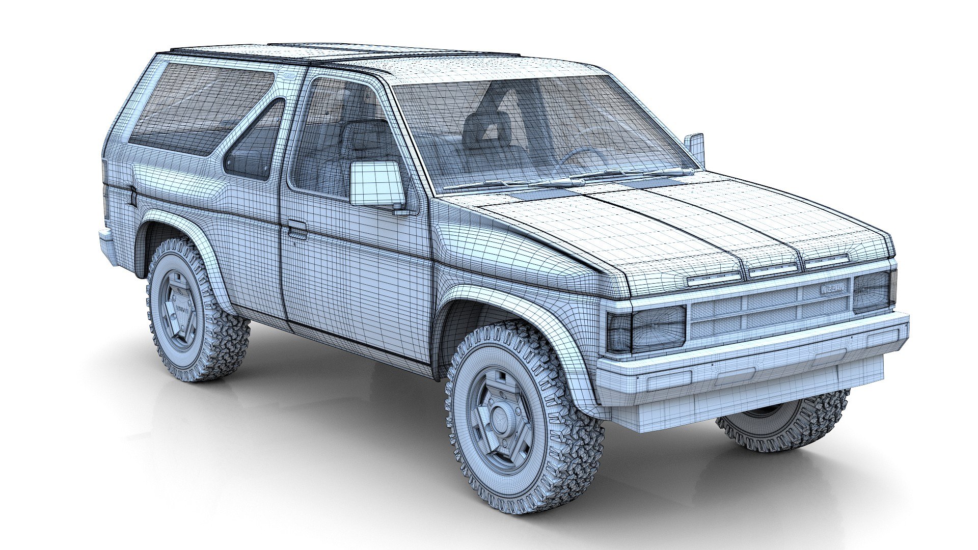 1987 Nissan Pathfinder 2 Door 3D Model - TurboSquid 2173483