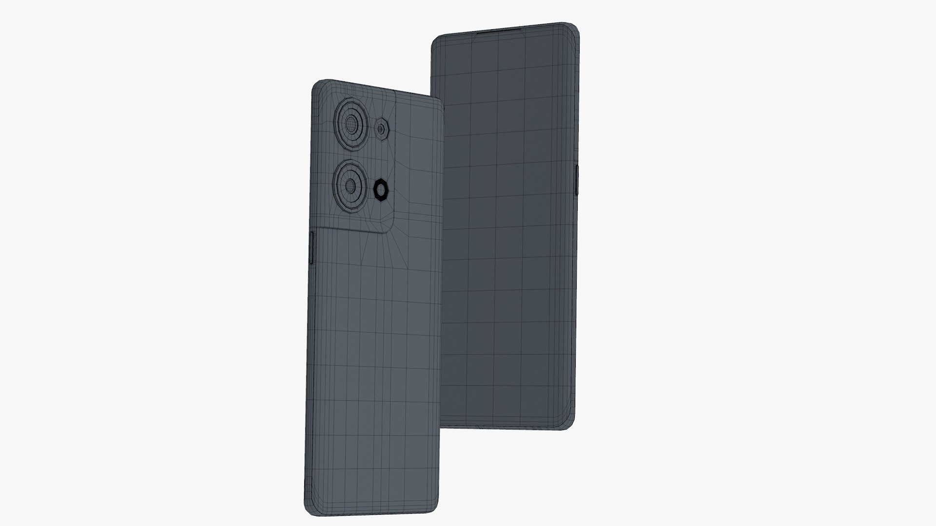 OPPO Reno 9 Pro Plus Gold 3D - TurboSquid 2001852