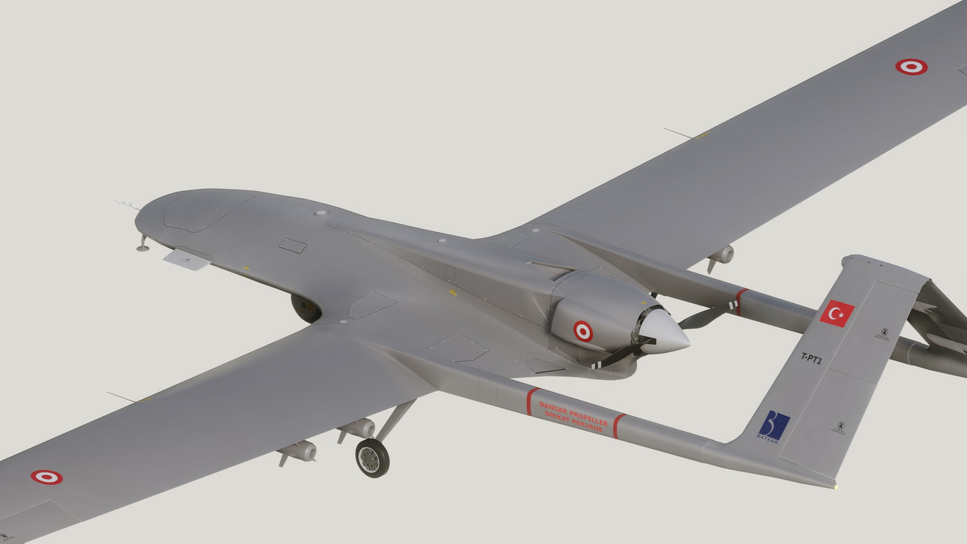 3D drone bayraktar - TurboSquid 1691134