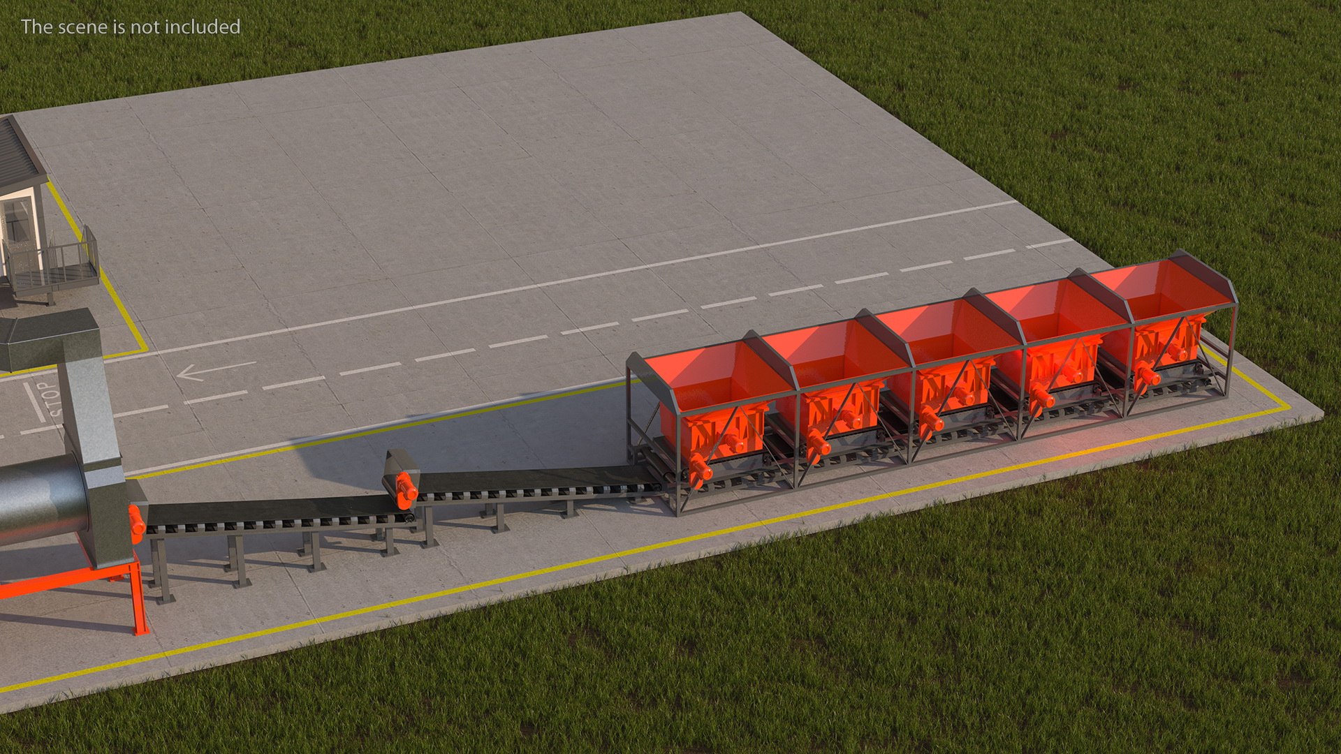 3D Model Cold Aggregate Supply System - TurboSquid 1718406