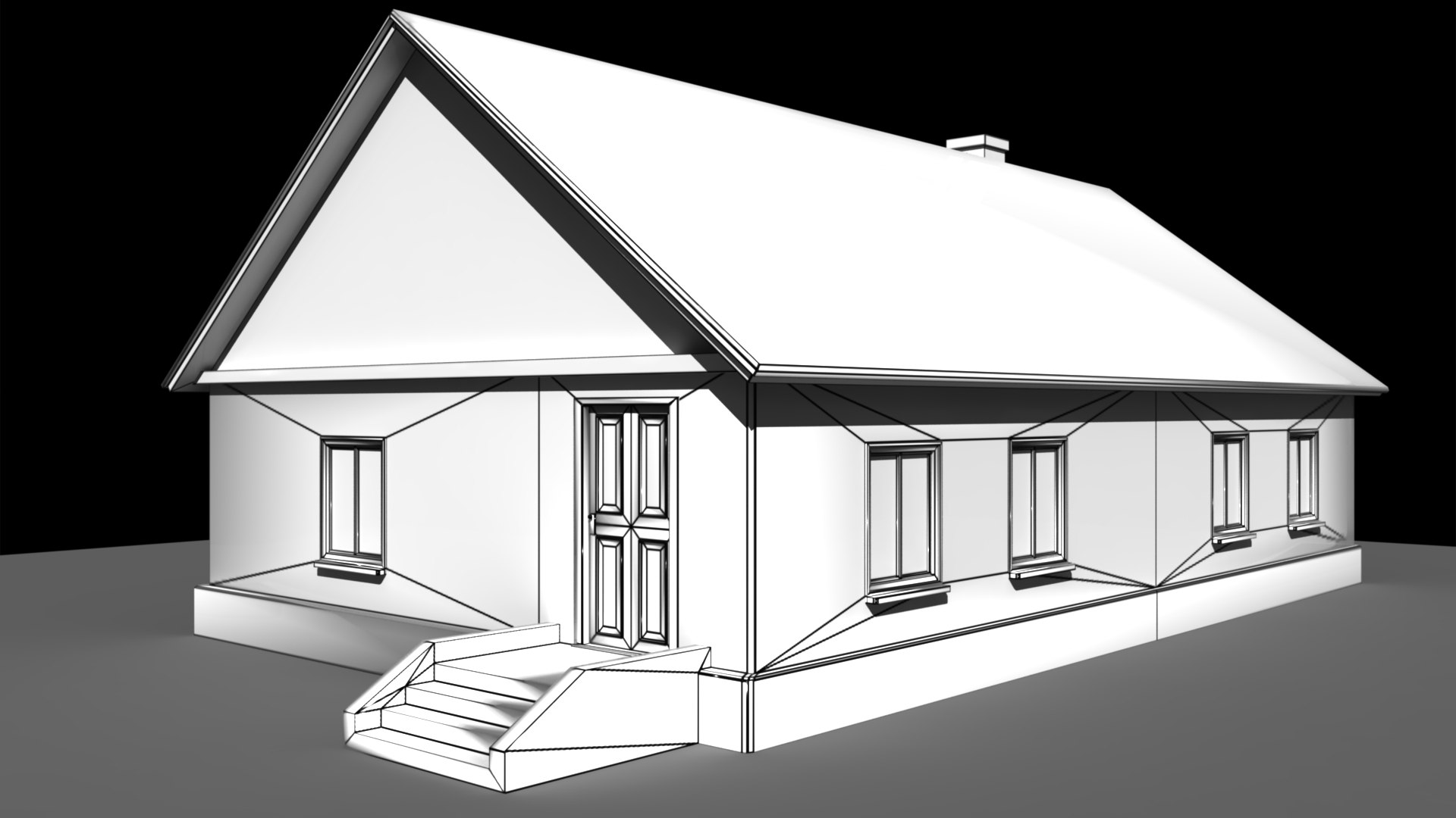 3d House Pbr