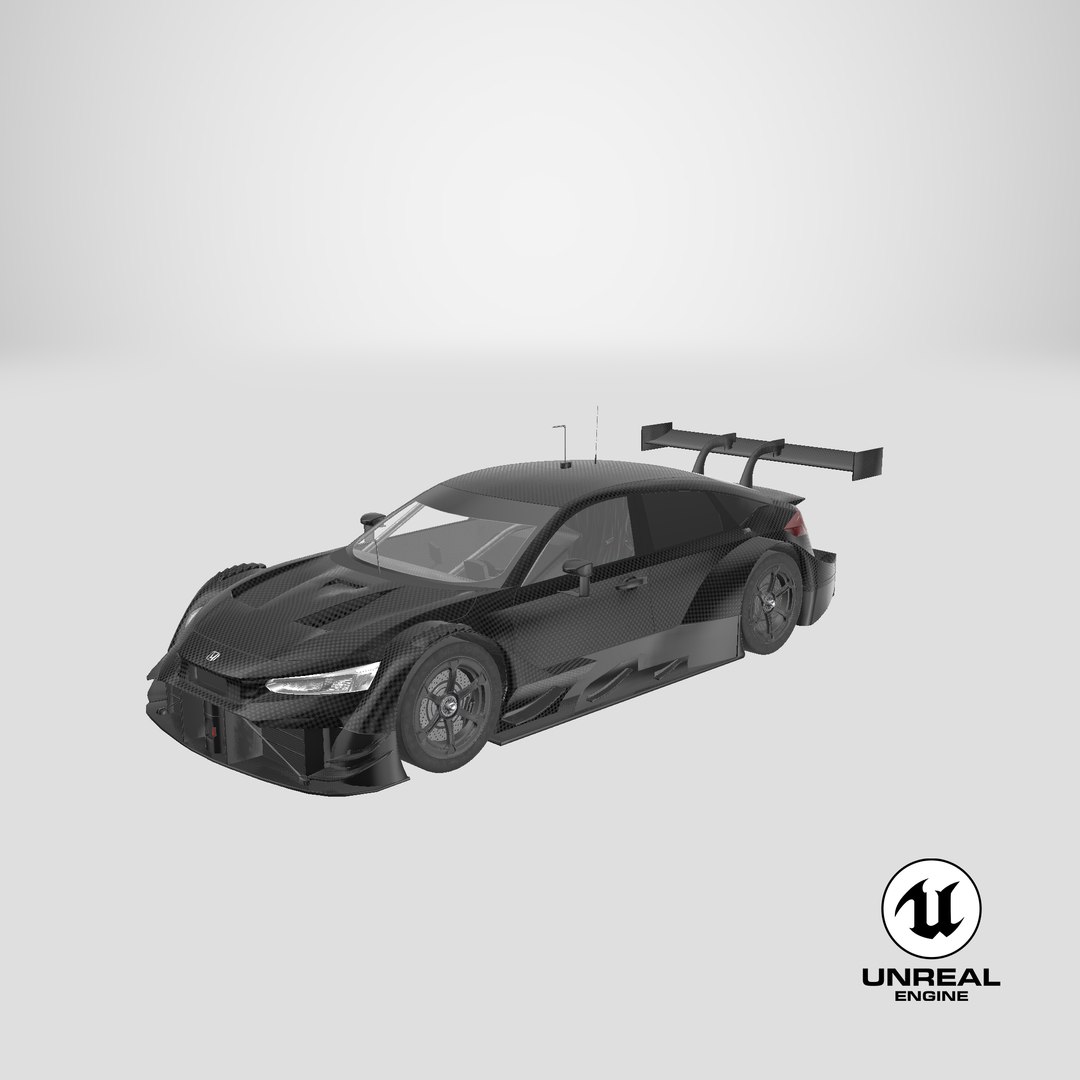 3D Honda CIVIC TYPE R-GT Generic Model - TurboSquid 2143280