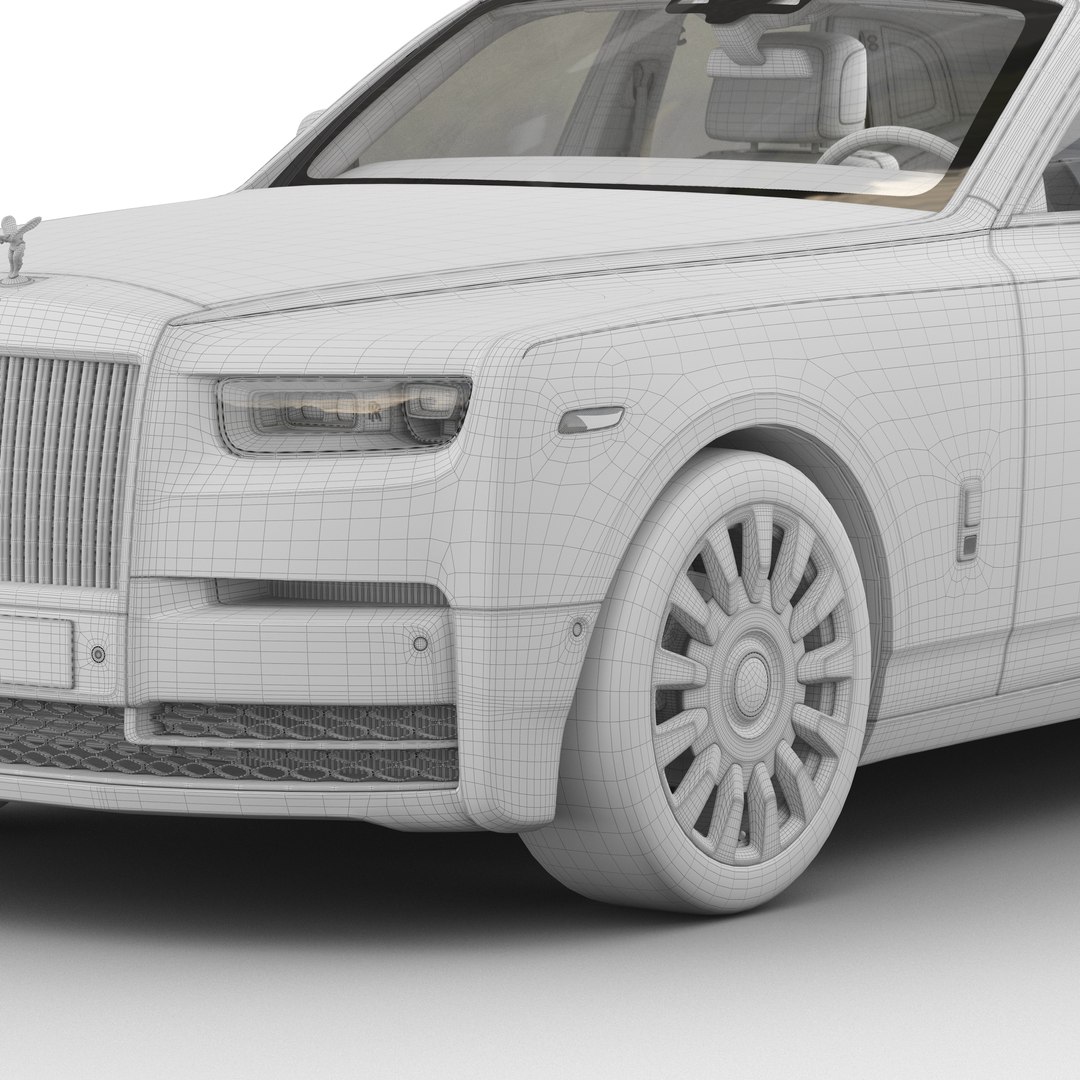3D Rolls Royce Phantom Model - TurboSquid 2200615