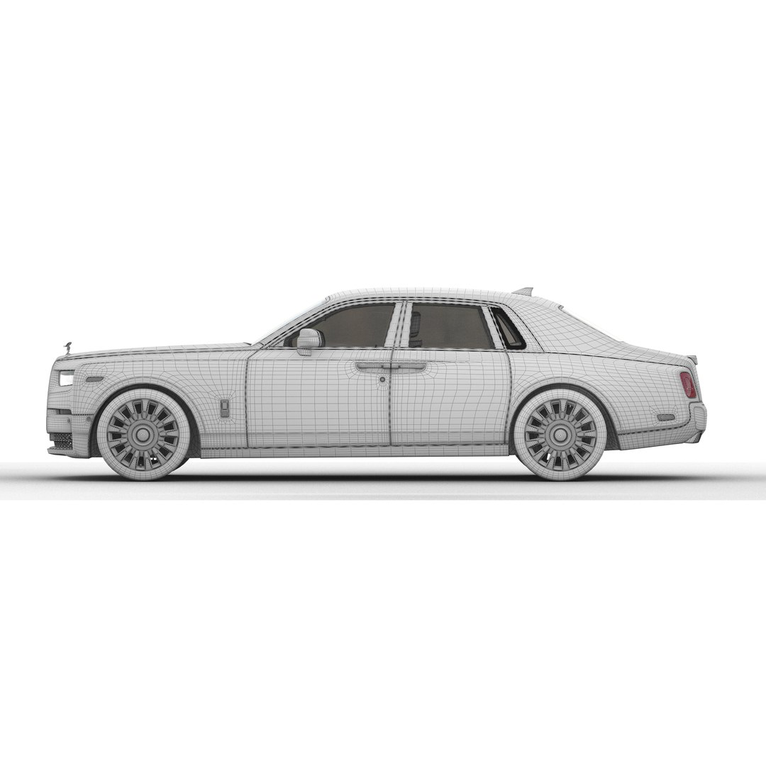 3D Rolls Royce Phantom Model - TurboSquid 2200615