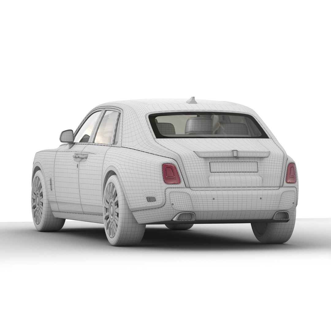 3D Rolls Royce Phantom Model - TurboSquid 2200615