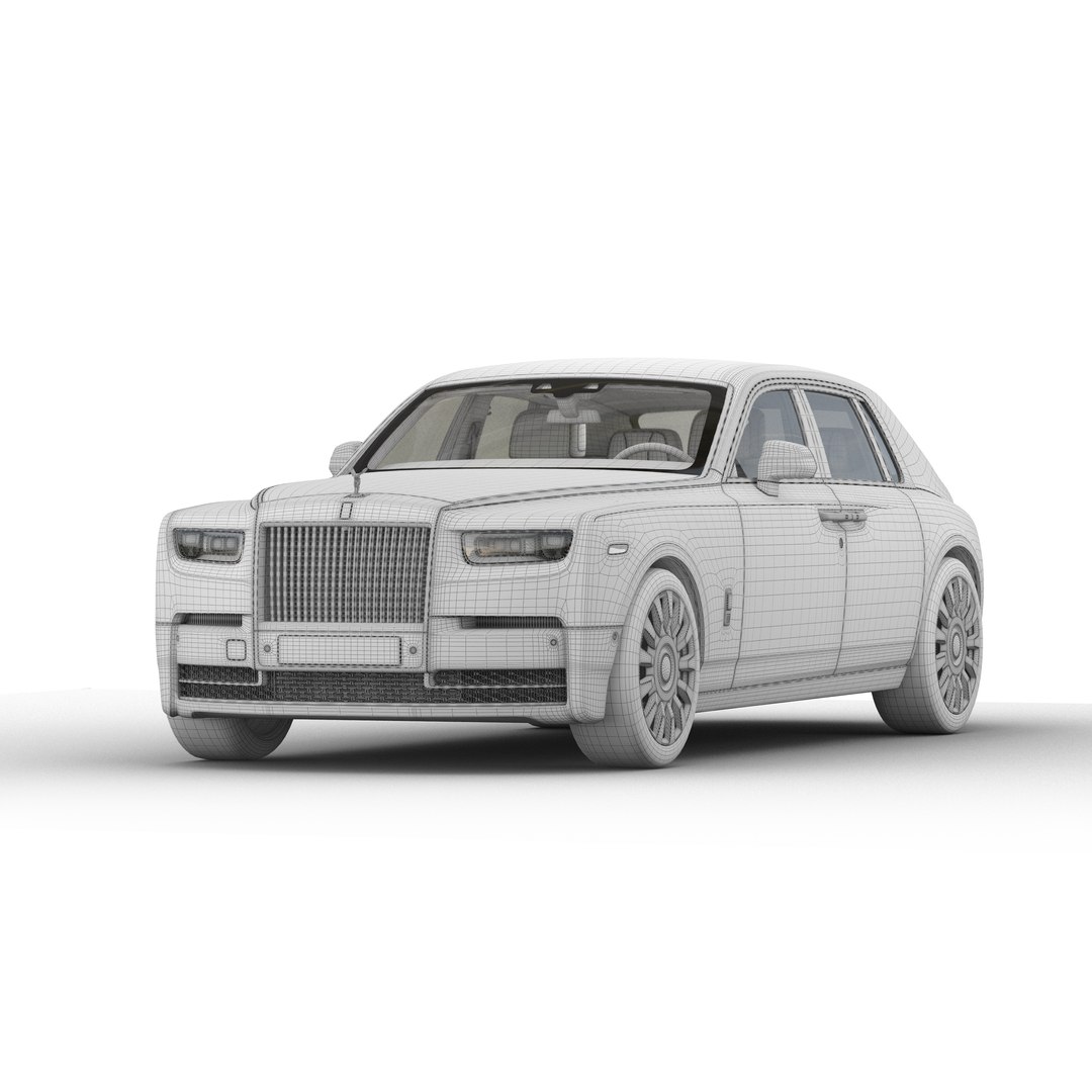 3D Rolls Royce Phantom Model - TurboSquid 2200615